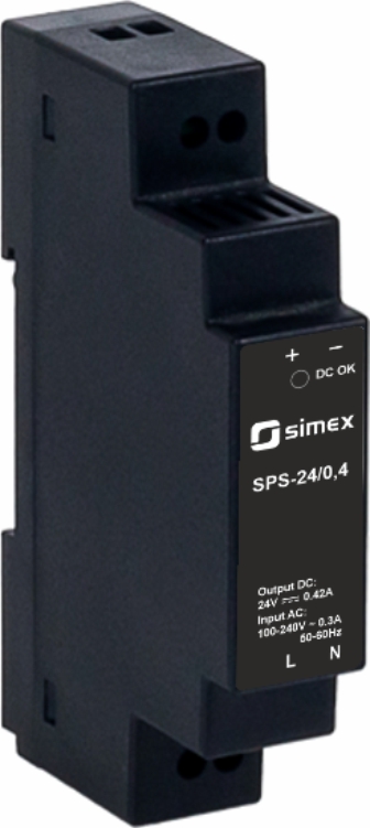 DIN rail power supply SPS-24/0,4