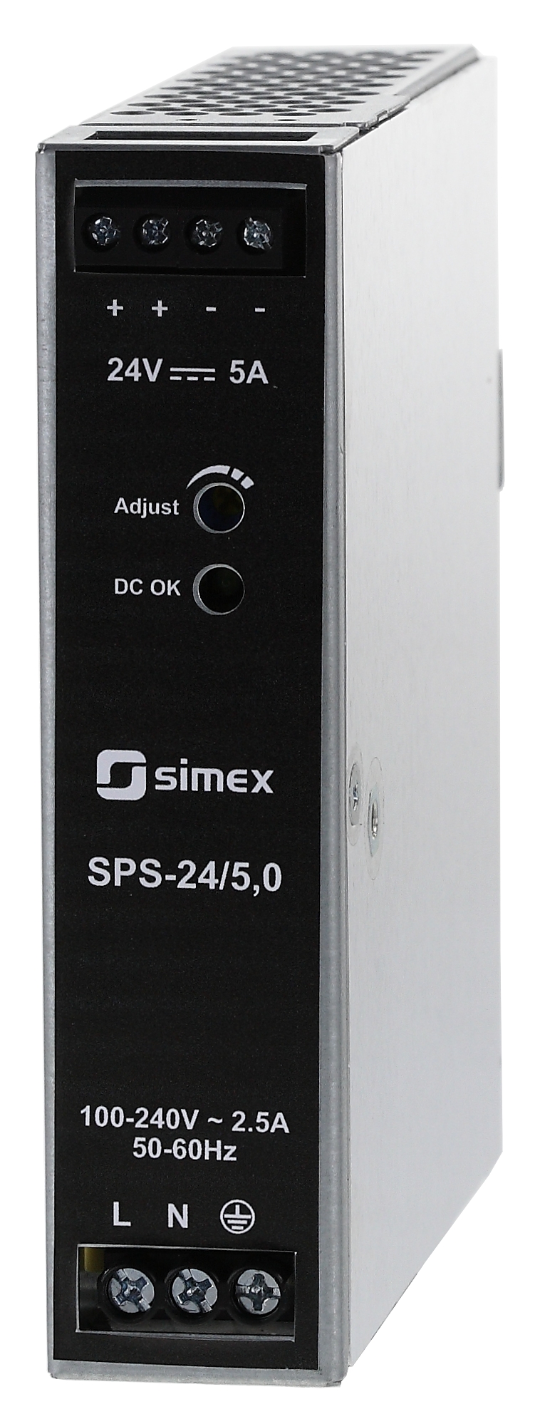 DIN rail power supply SPS-24/5,0