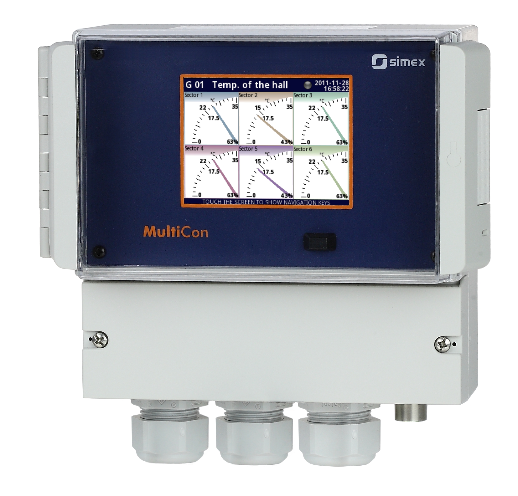 Multichannel data recorder MultiCon CMC-N16
